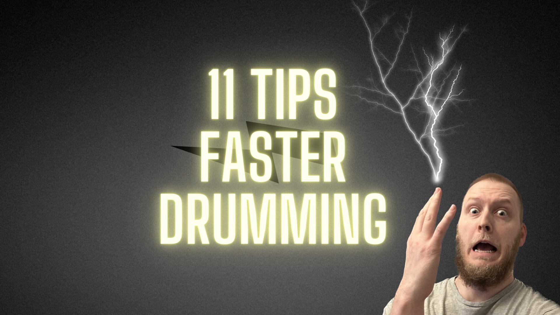 11 Tips For Getting FASTER Behind The Drums | Attuned Musician